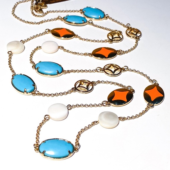 Carolee | Jewelry | New 1 Carolee Long Necklace W Genuine Mop Beads ...